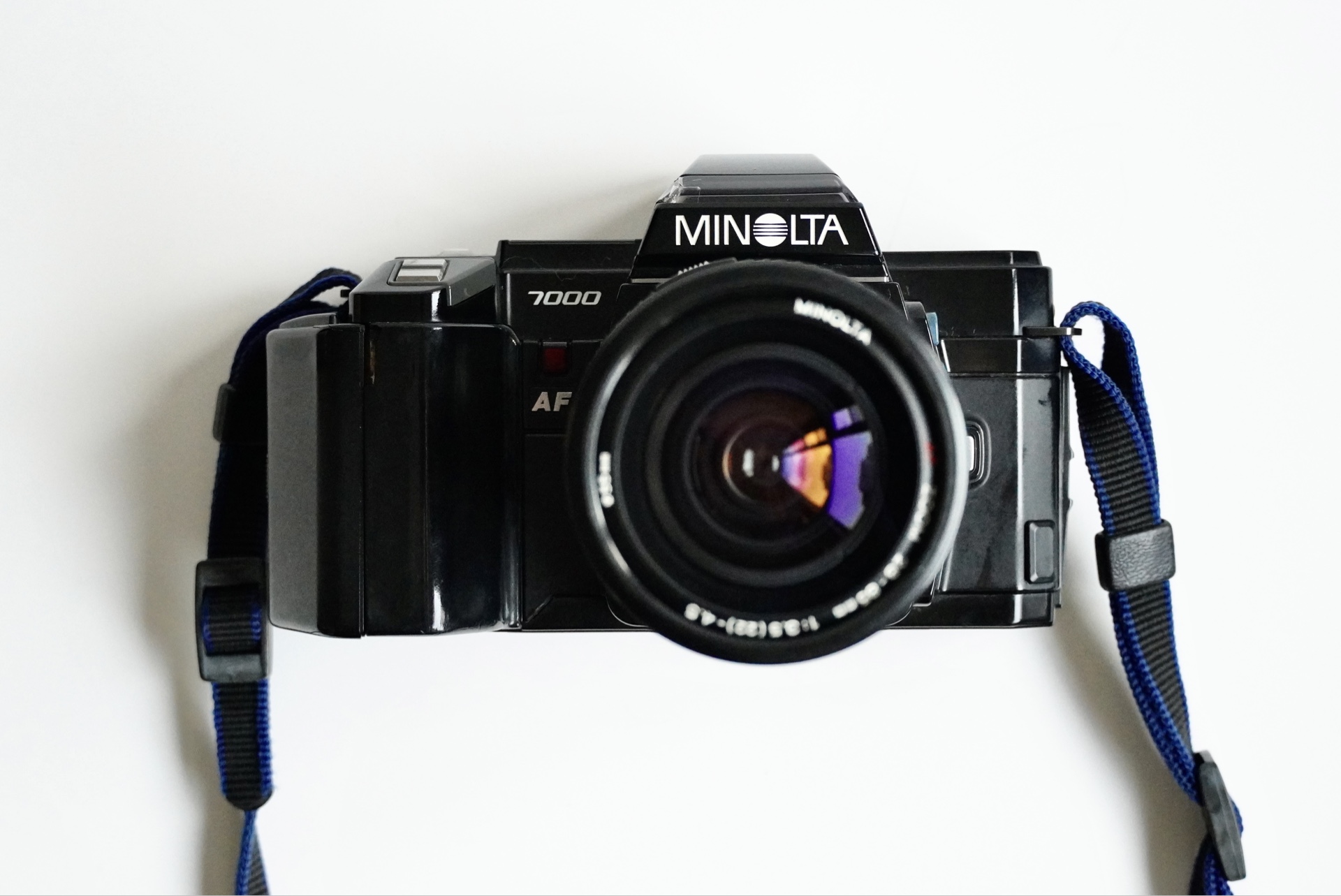 术直|美能达Minolta α7000世界上第一部自动对焦胶片单反全面操作教程