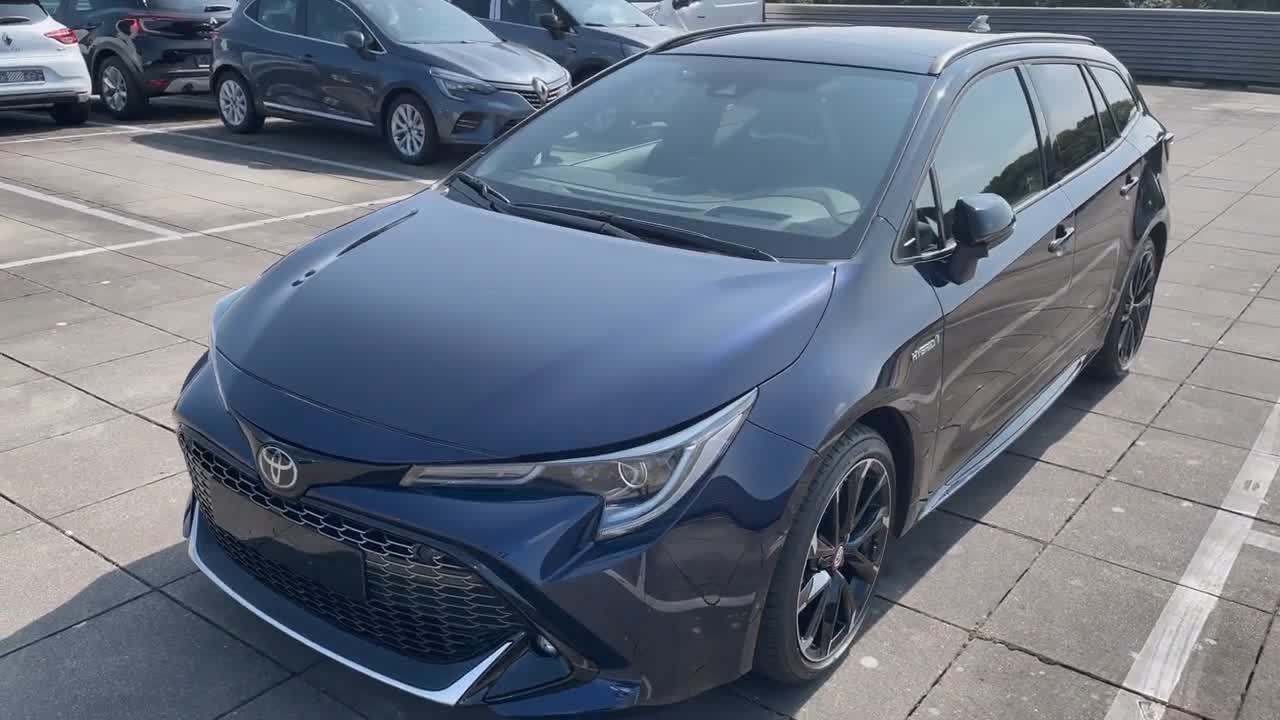 第一视角体验2022款丰田卡罗拉旅行版,按下钥匙看到配置,太帅了