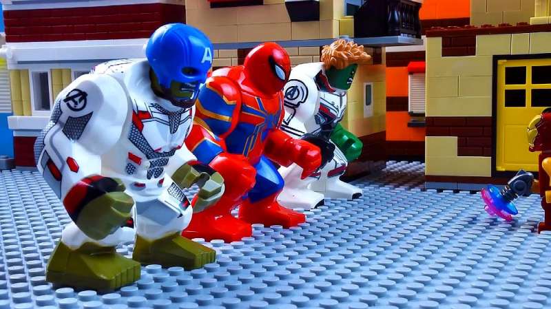 乐高定格动画:乐高复仇者绿巨人vs毒液队