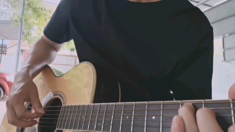 《小白船》吉他指弹