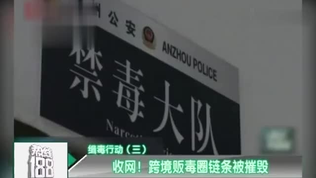缉毒行动(下),收网行动开始,摧毁跨境贩毒圈拘捕贩毒人员