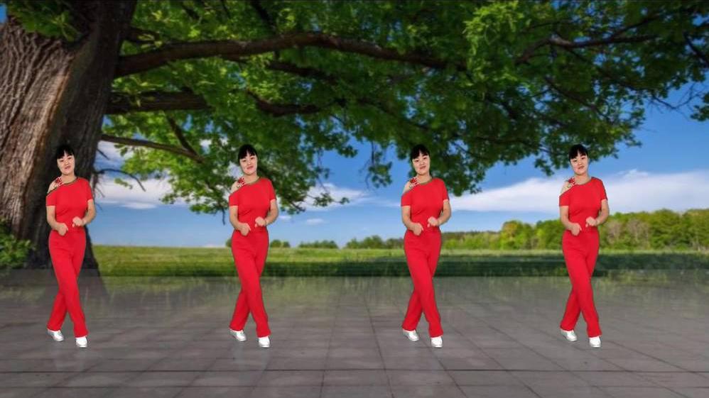 精选16步广场舞《众人划桨开大船》动感欢快,简单易学又好听!
