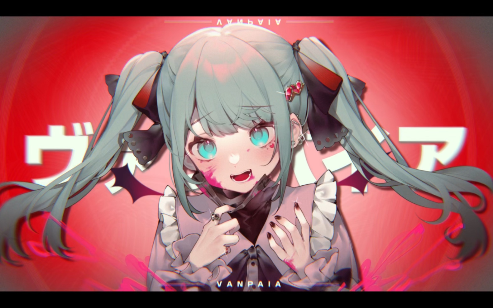 【SAI2绘画过程/附教程】人家是吸血鬼啦!