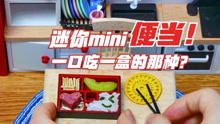 迷你厨房:小小的迷你便当,今天吃卤牛肉,好香呀迷你厨房