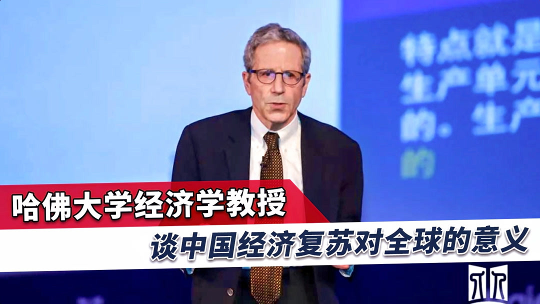 哈佛教授:中国的复苏比其他大的经济体更好,这对世界而言是好事
