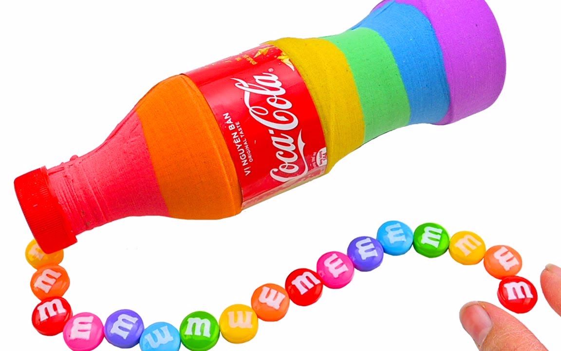 糖果DIY手作:DIY如何使用MM糖果切割,制作可乐糖!