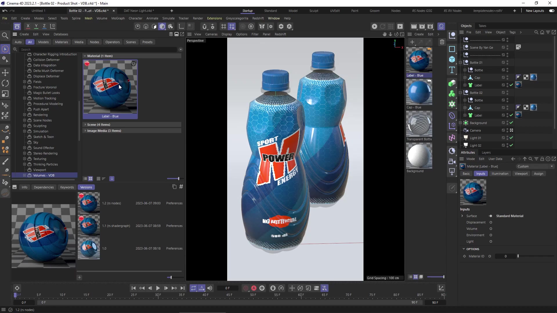 C4D技巧教程#C4DQuickTip 91- -在Cinema 4D 2023资源浏览器中...