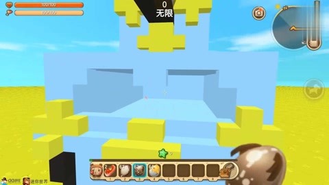 迷你世界:最新上线坦克和小汽车,坦克还可以发射核炮弹!