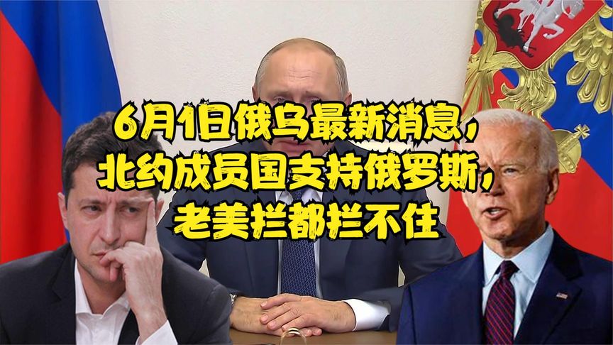 6月1日俄乌最新消息,北约成员国支持俄罗斯,老美拦都拦不住