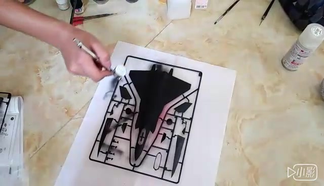 [模型制作]模友日常,模型喷漆
