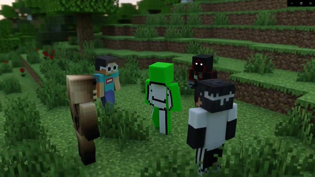 我的世界:用动画还原大神dream的神操作!