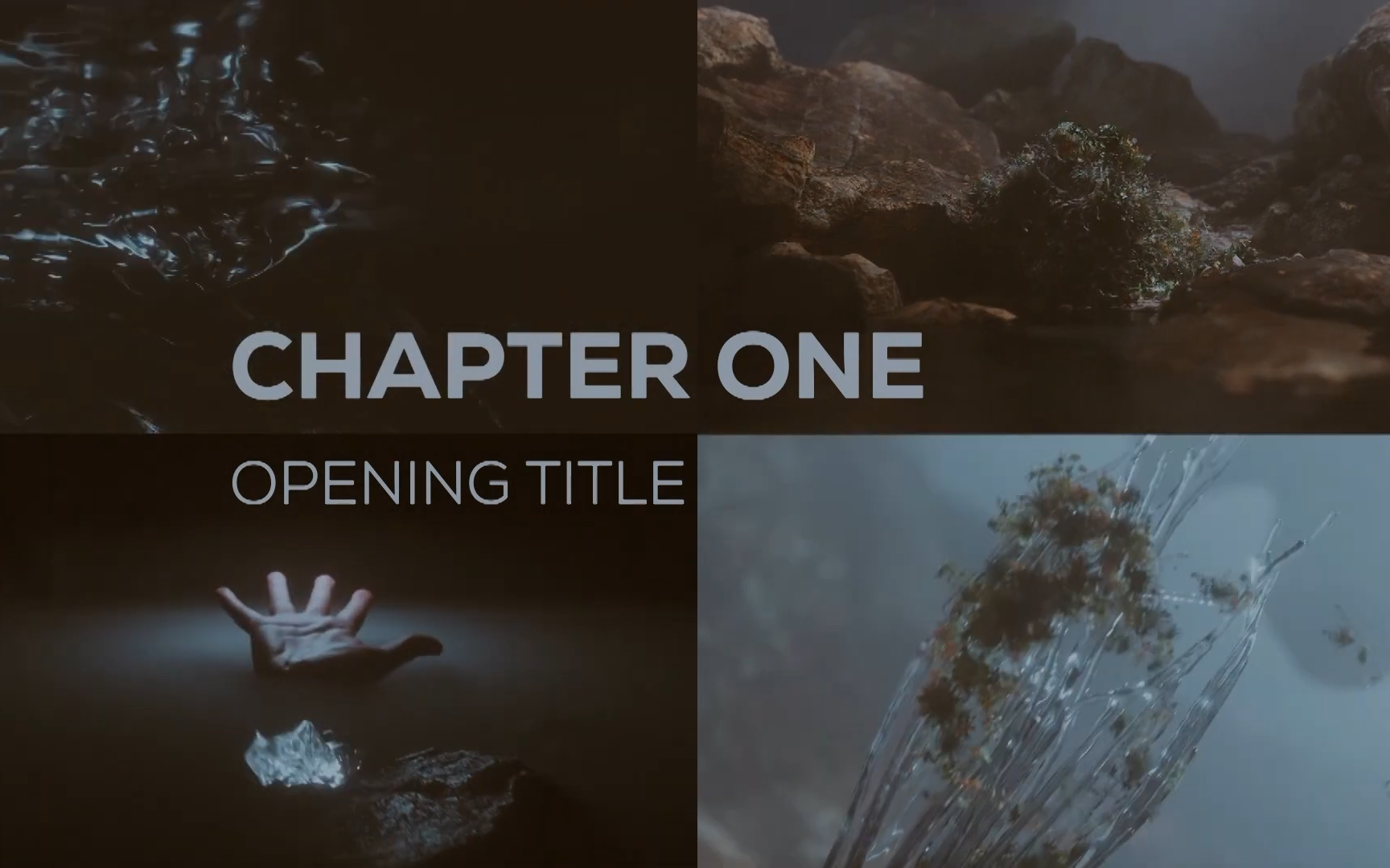 【3D动态图形show 水面流过人身体制作过程】【C4D教程】【C4D...