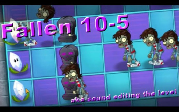 PVZ 2 Fallen:10-5, 但是加速且是模拟器操作