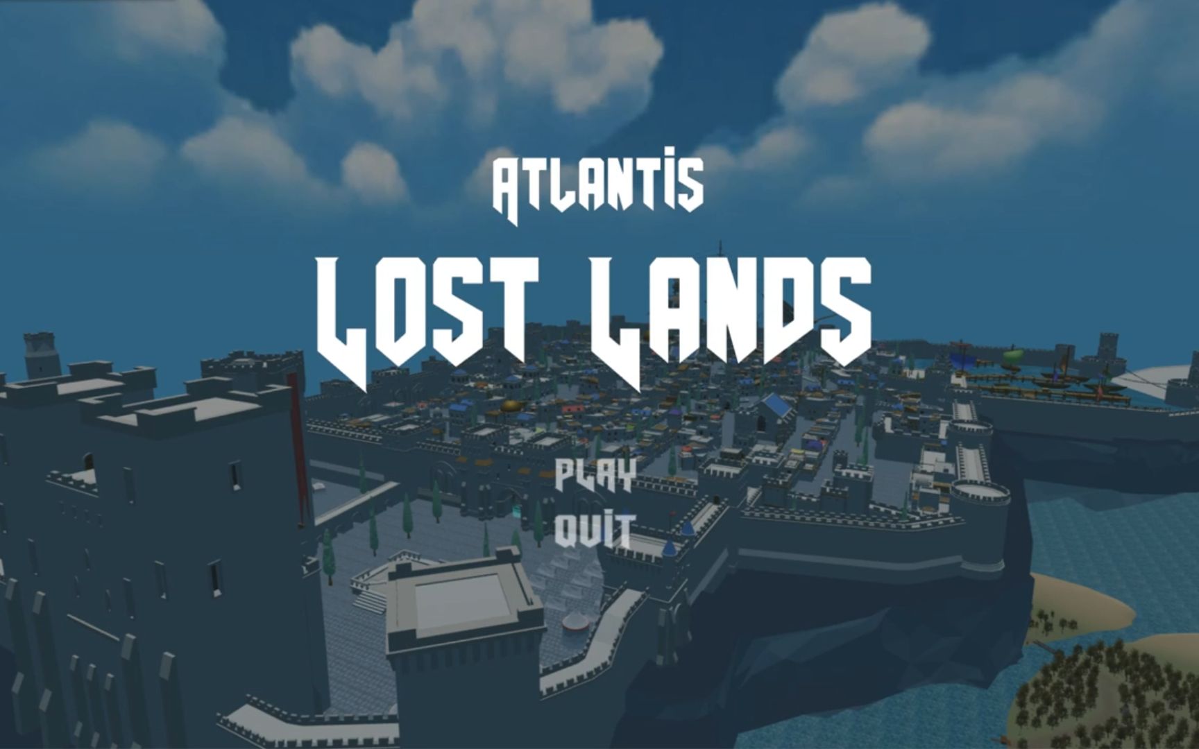 Unity作品1——Atlantis:Lost Lands