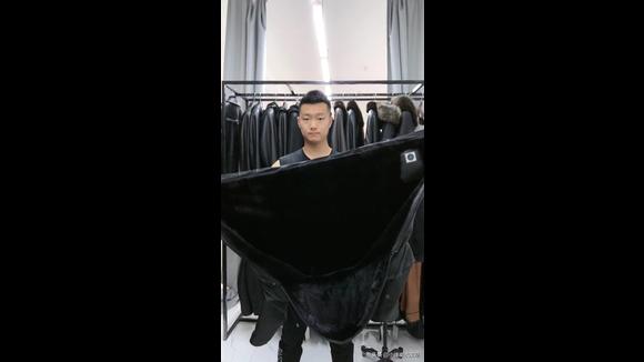 鹿皮_皮貂一体皮衣之王