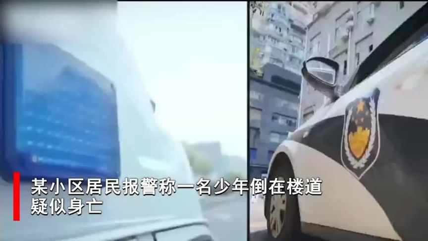 日常安全事故案例警示:一少年酸认摔倒在楼道内身亡