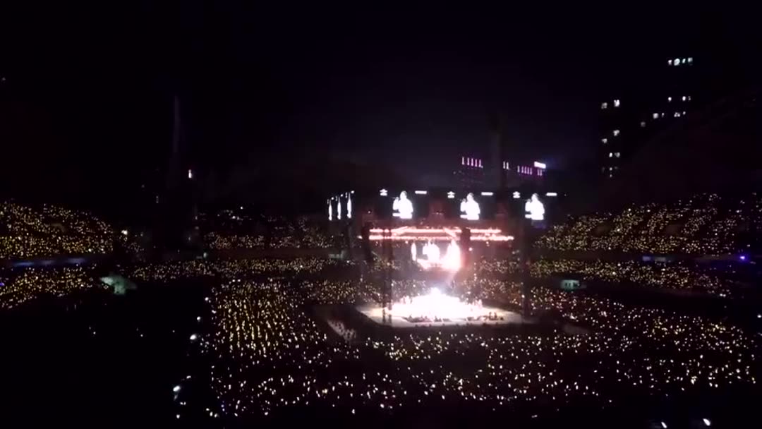 2017张学友世界巡回演唱会致敬经典泉州站高清《伤离别》