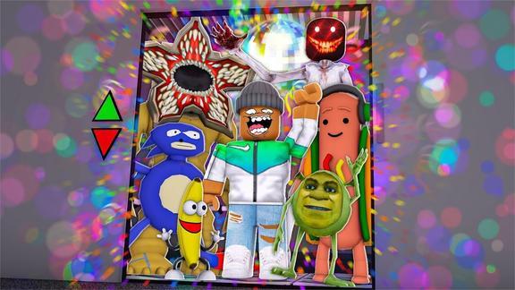 Roblox电梯模拟器:我把杀手顶在了头上!神奇的黑洞里会有什么?