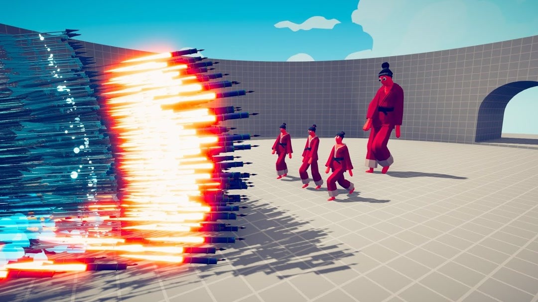 全面战争模拟器:功夫巨人VS所有【神之兵种】