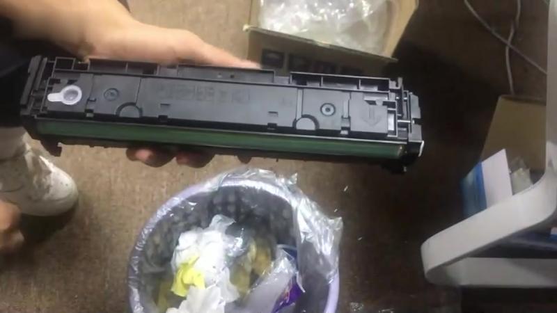 易加粉硒鼓加粉视频