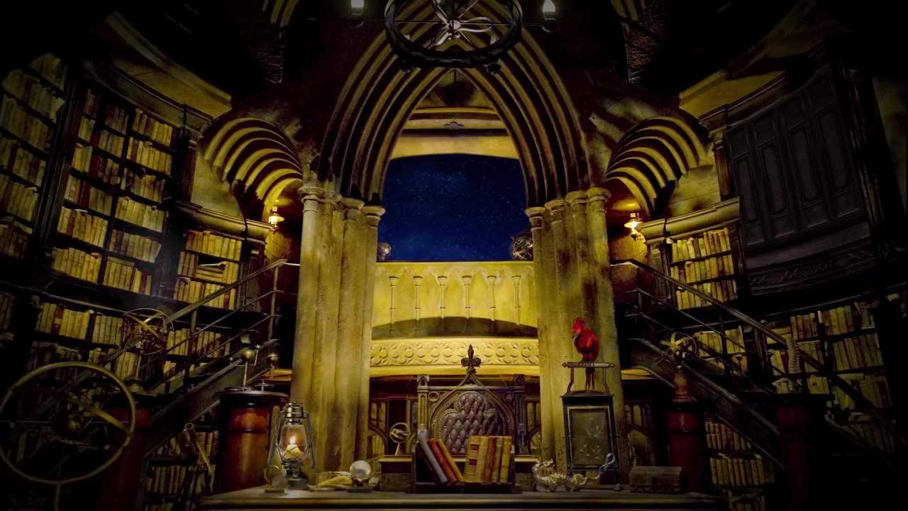 【哈利波特氛围白噪音】校长办公室