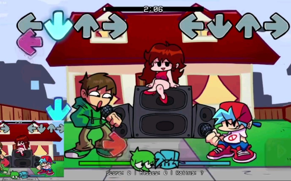 丝滑警告! fnf模组 edd (普通/困难)