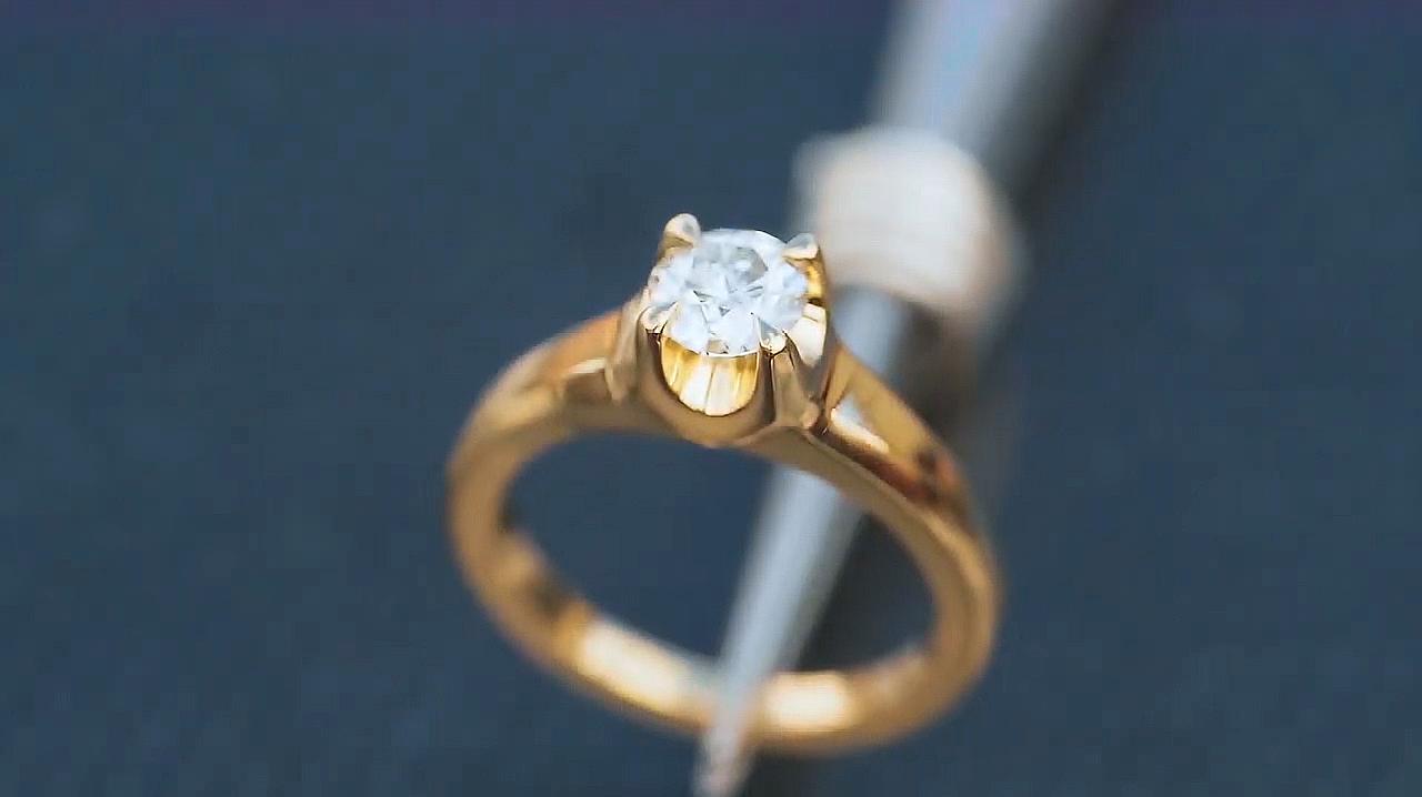 一只漂亮的钻石戒指,原来是这样生产出来的,这手艺太赞了!