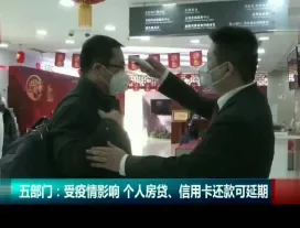 这几类人员,个人房贷,信用卡还款可延期