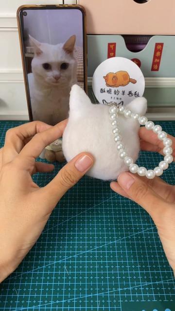 近期戳冒烟的作品展示羊毛毡,羊毛戳戳乐,手工diy,手工,戳戳乐