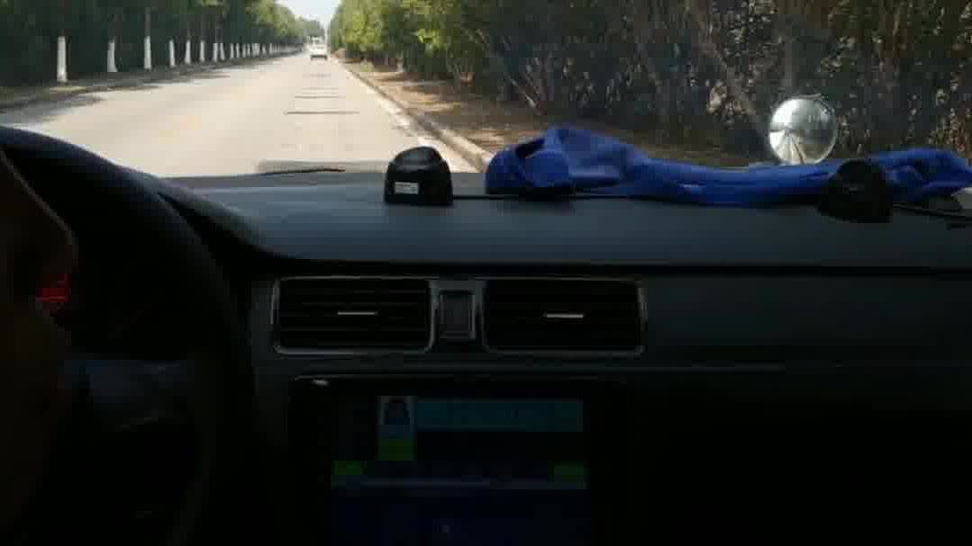 实拍科目三学员模拟过程,教练很无语