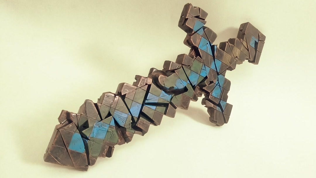 风之伊:简单几步做好一把耐久为一的我的世界钻石剑