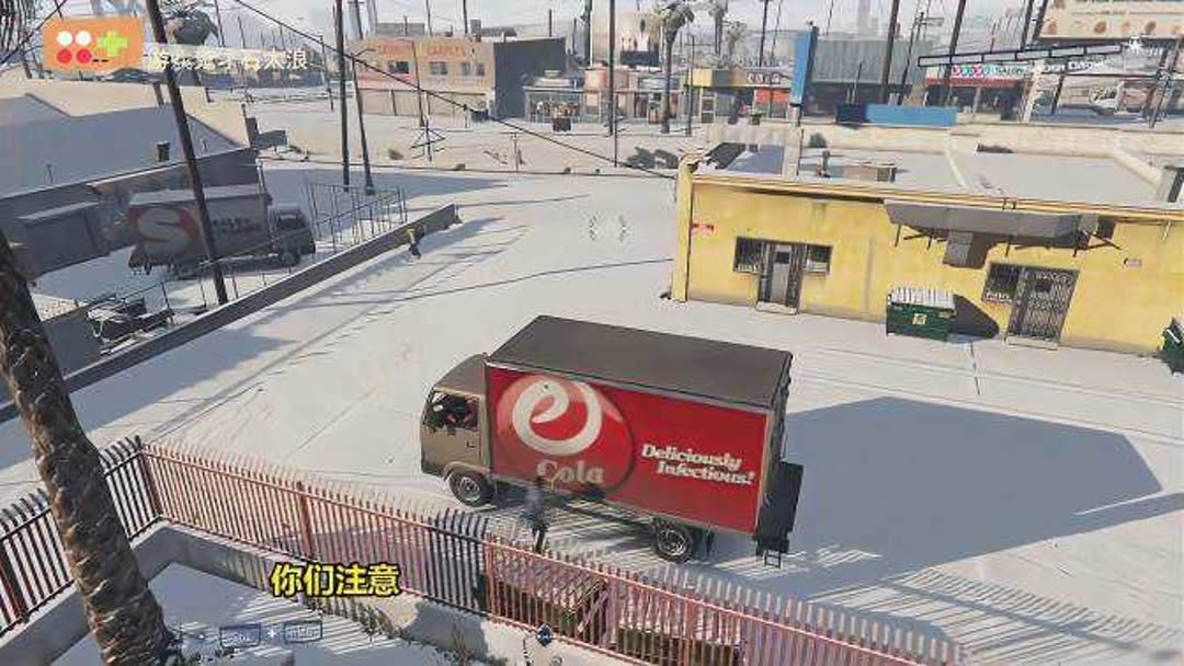 模拟器游戏:刚到北方蜘蛛侠冰天雪地开卡车,碰见坏人一个打十个