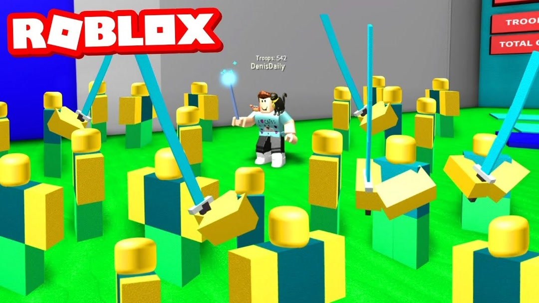 Roblox军队模拟器 开局只有一根棍!一个人的军队?小飞象解说