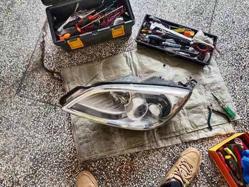 #汽车灯光升级大灯改装,#同城发现,#夜间行车安全,#现场实拍