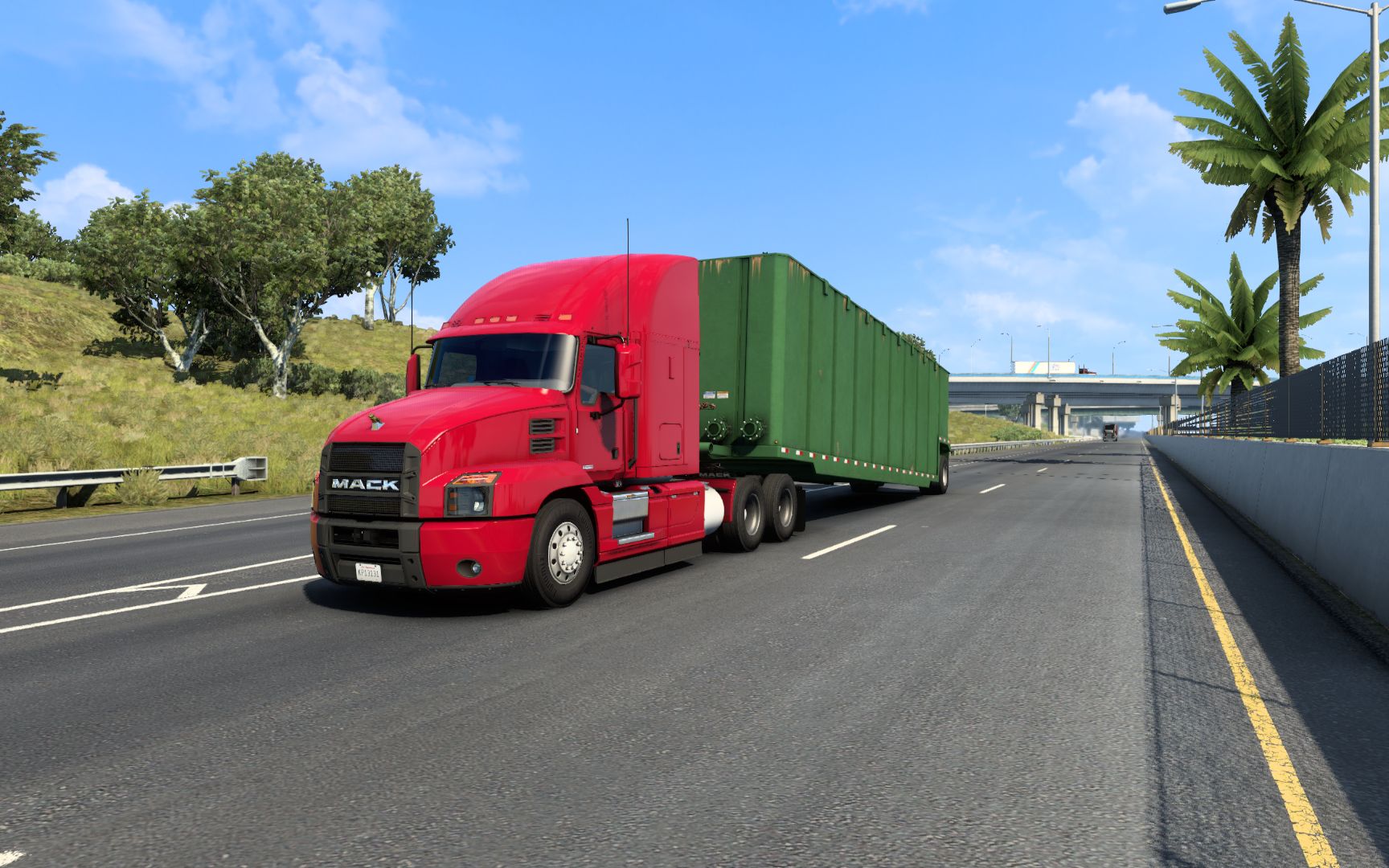 美国卡车模拟 第2期:半夜到达亚利桑那