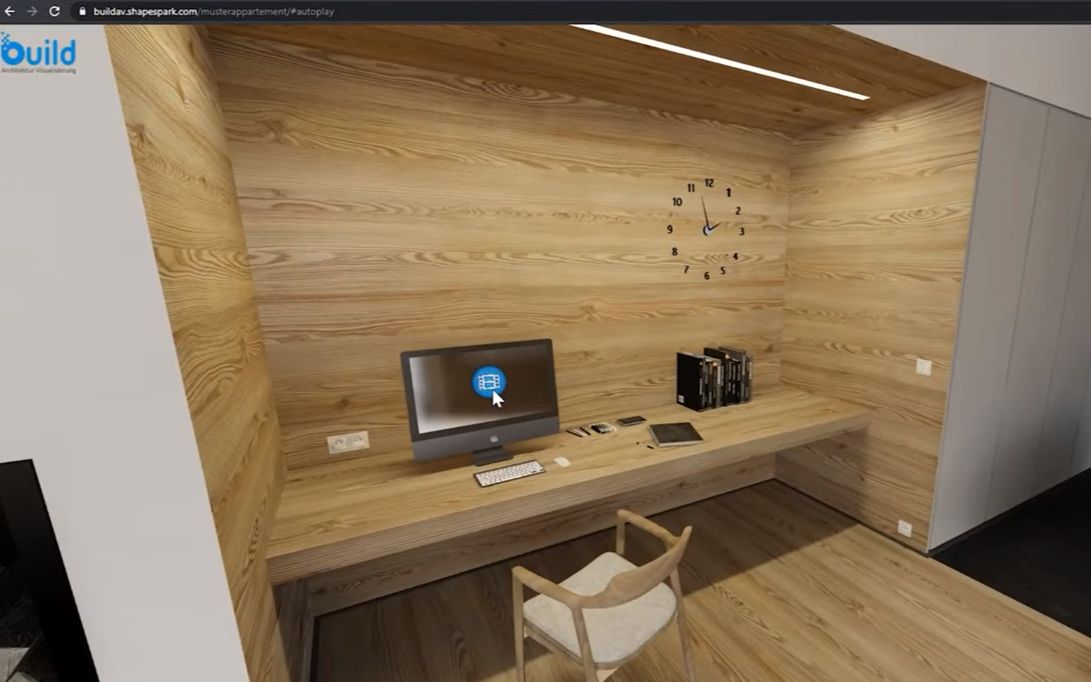 Shapespark——浏览器中的实时渲染,在PC/手机和VR头盔上演示