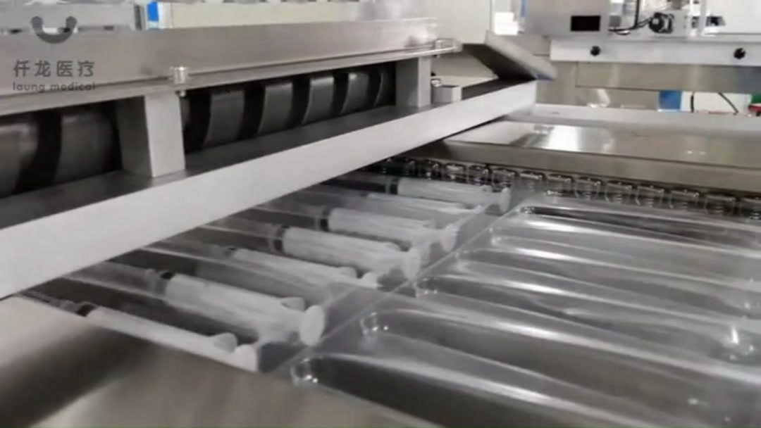 注射器生产现场实拍