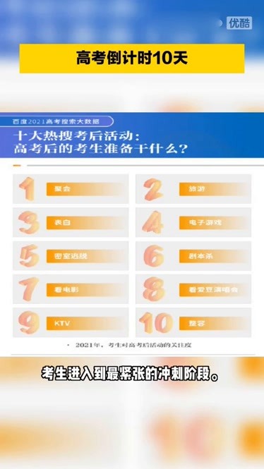 高考倒计时10天