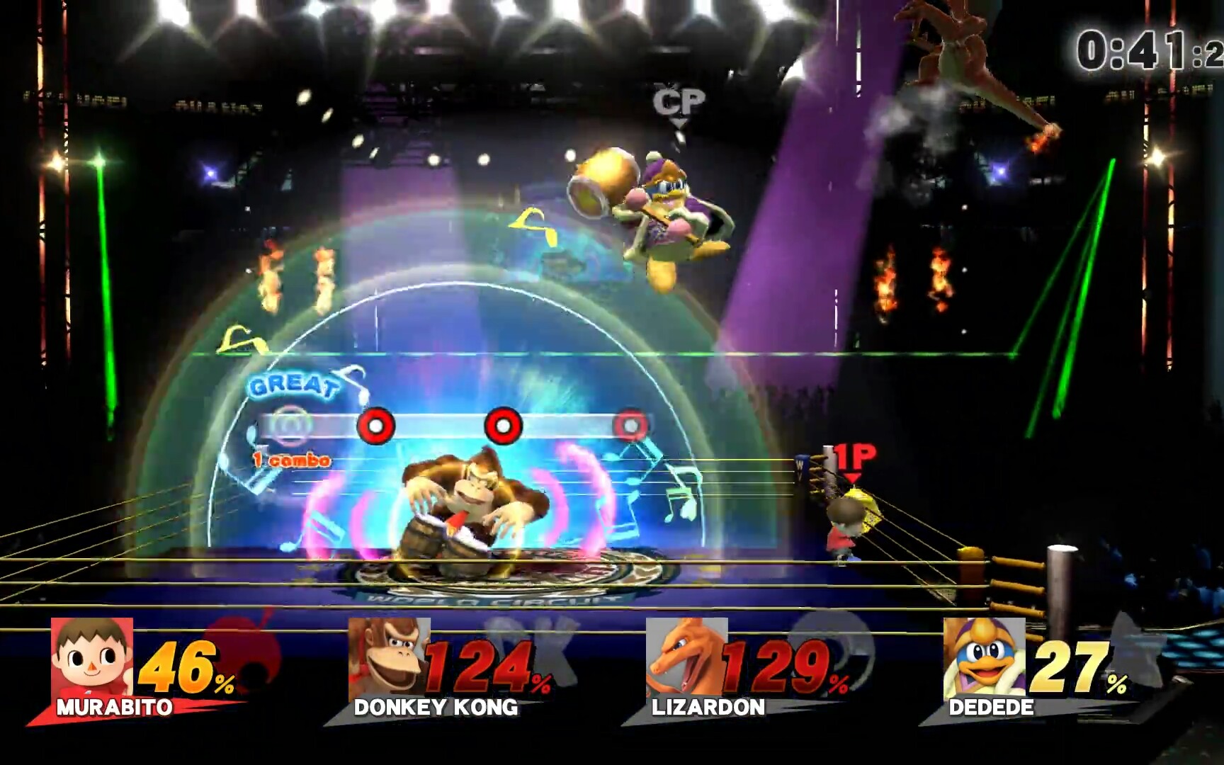 wiiu模拟器《任天堂全明星大乱斗》几个大招演示