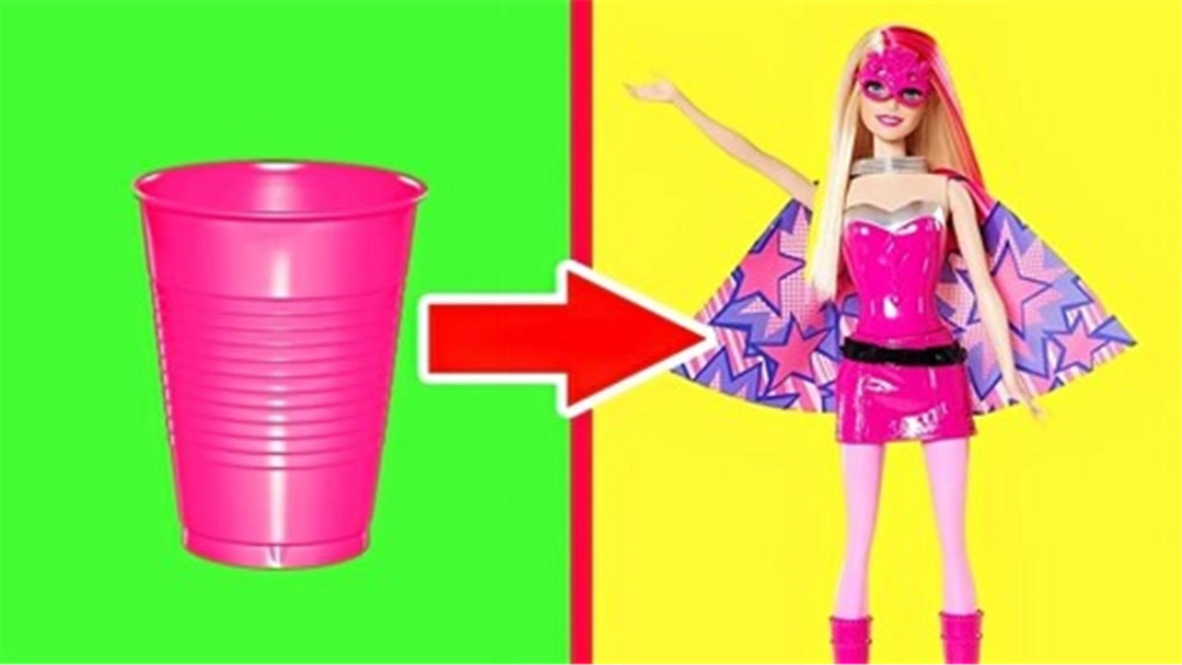 DIY秀生活:10个自制芭比娃娃简单的衣服!