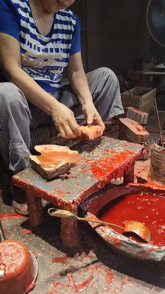 失蜡法蜡模制作过程