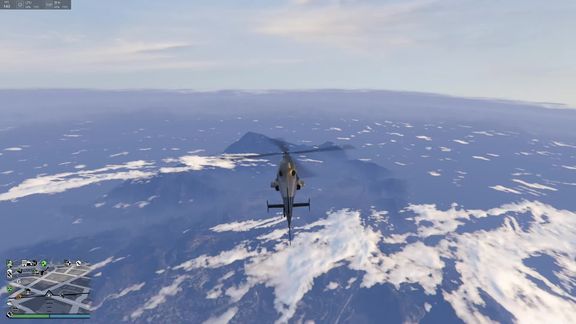 降落精准 信念坚定 目标明确#gta #游戏