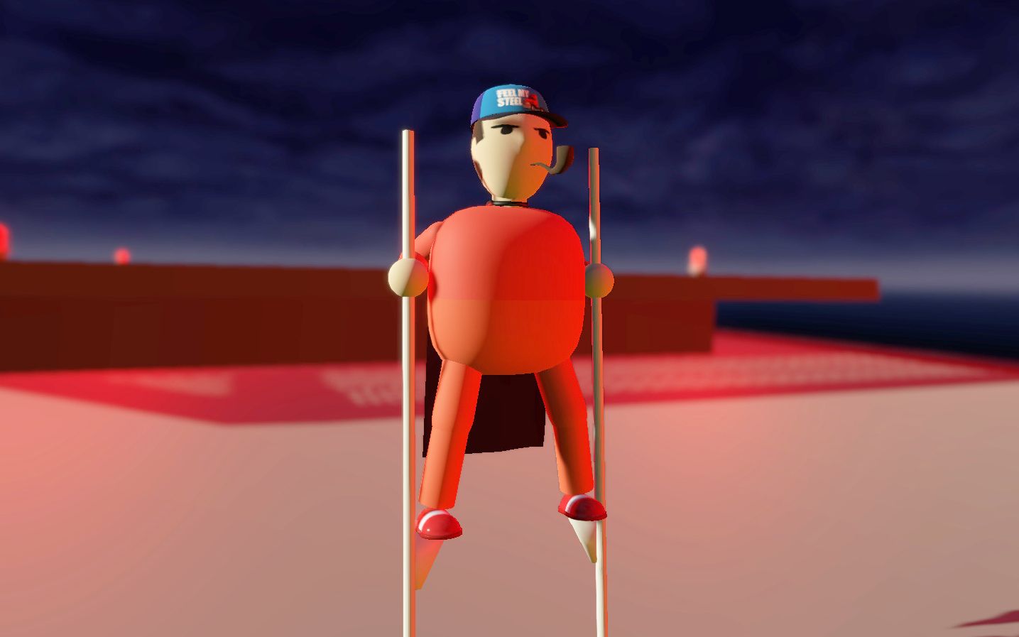 踩高跷模拟器丨原来这是一项极限运动!