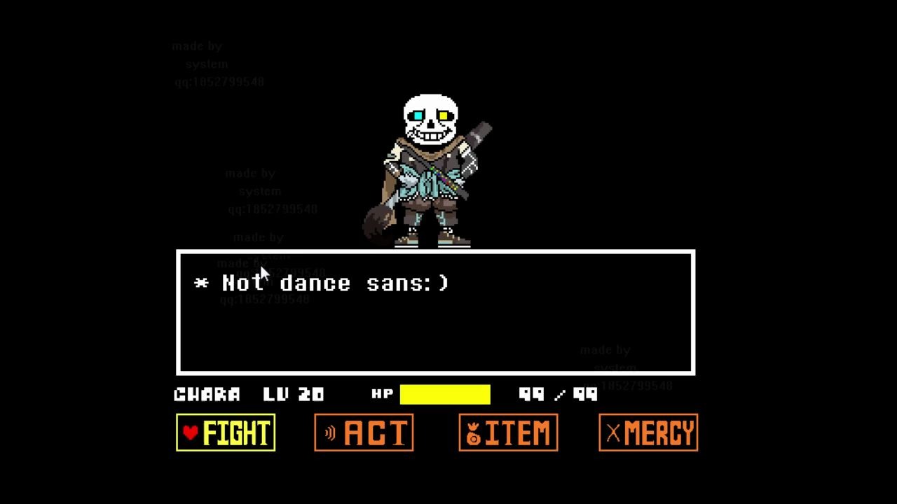 [ink!sans]第二阶段,奇怪的sans增加了!