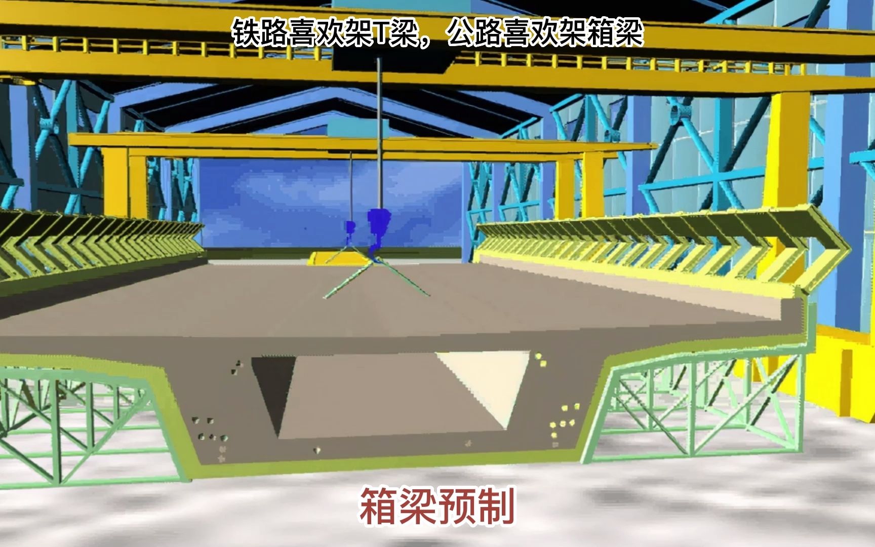 铁路喜欢架T梁,公路喜欢箱梁