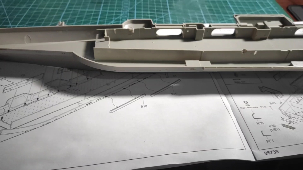 【舰船模型】1/700尼米兹航母,进度日志!