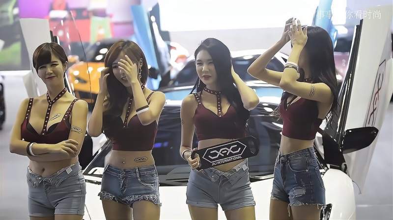 车展模特,时尚靓丽,气质优雅