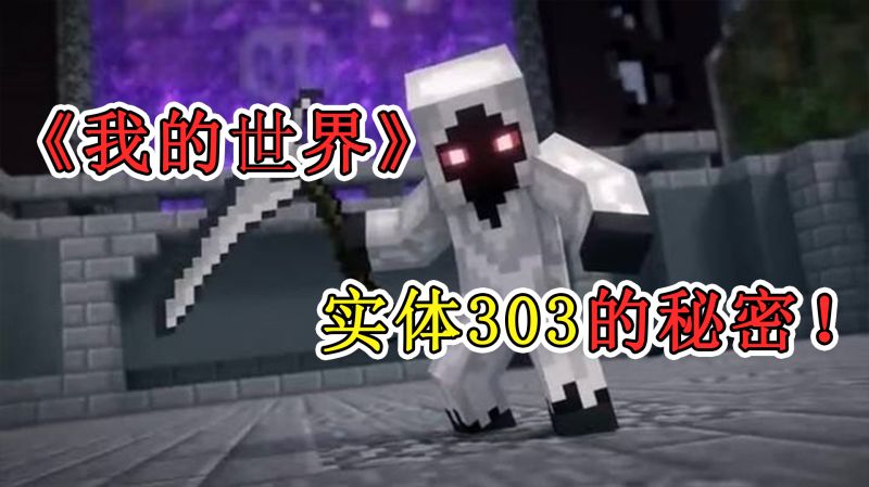 《我的世界》:你知道实体303吗?听说他比him还强大!