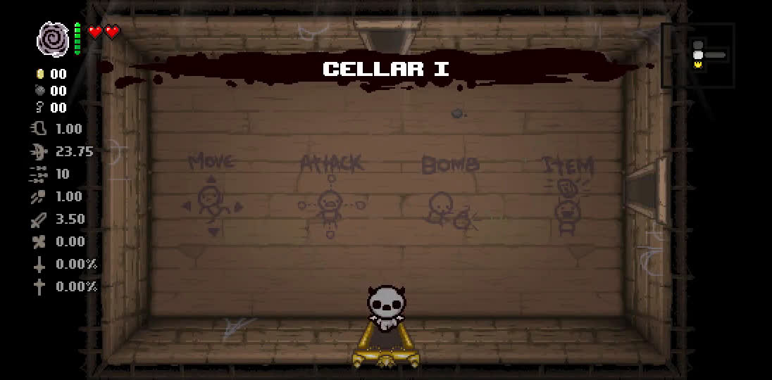 以撒的结合胎衣+ #打通关没注意到难度,以为这么简单。