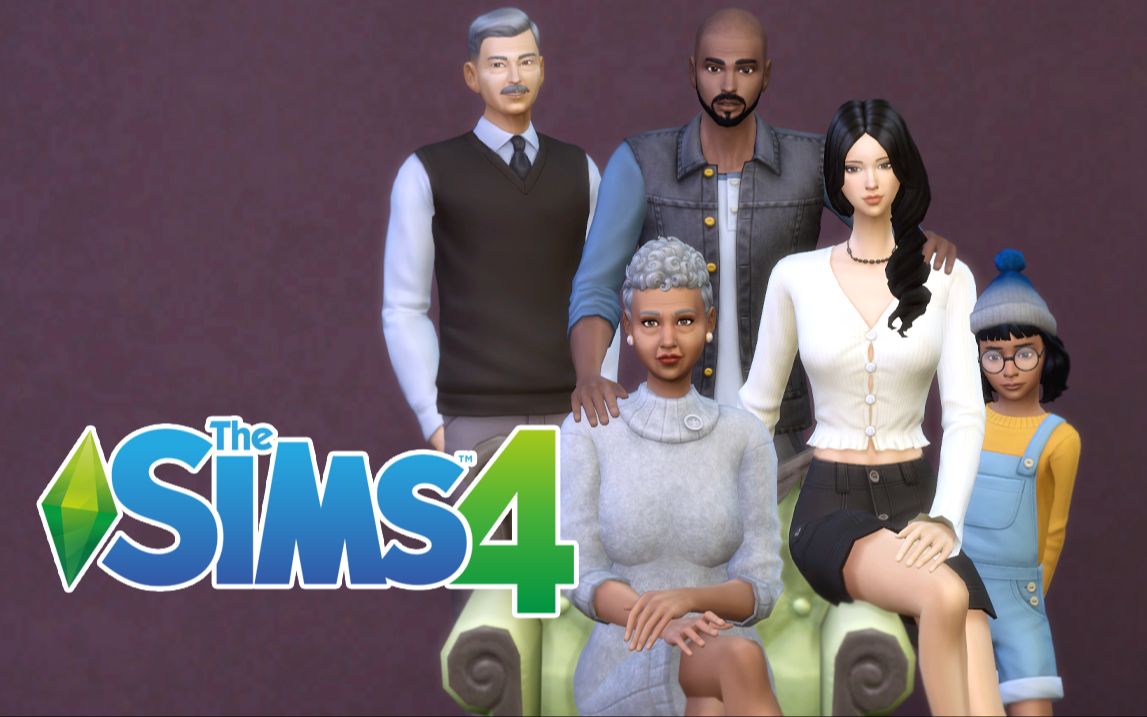 模拟人生4❤️NPC整容改造NOCC❤️NO.4斯宾塞.金.路易斯---全部...